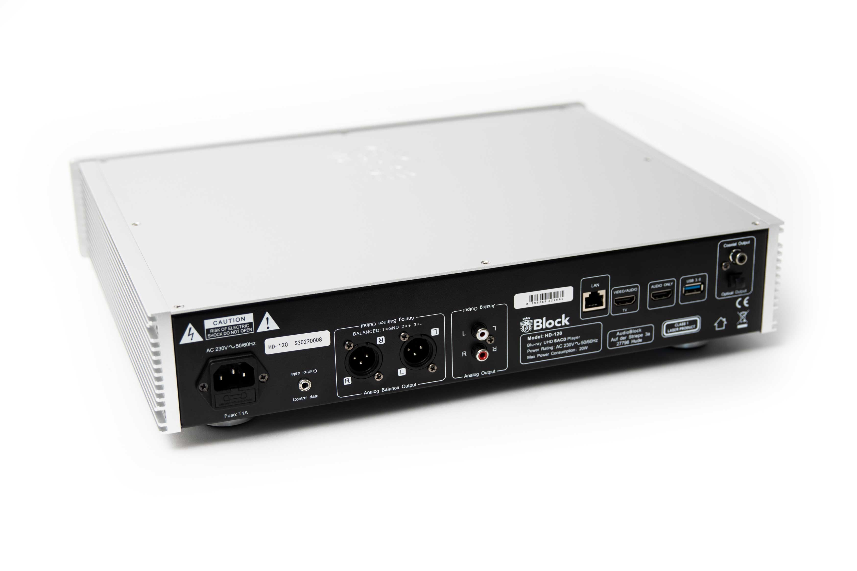 Block HD-120 SACD High-End 4K Blu-ray/CD-Spieler bestellen | Audioblock ...